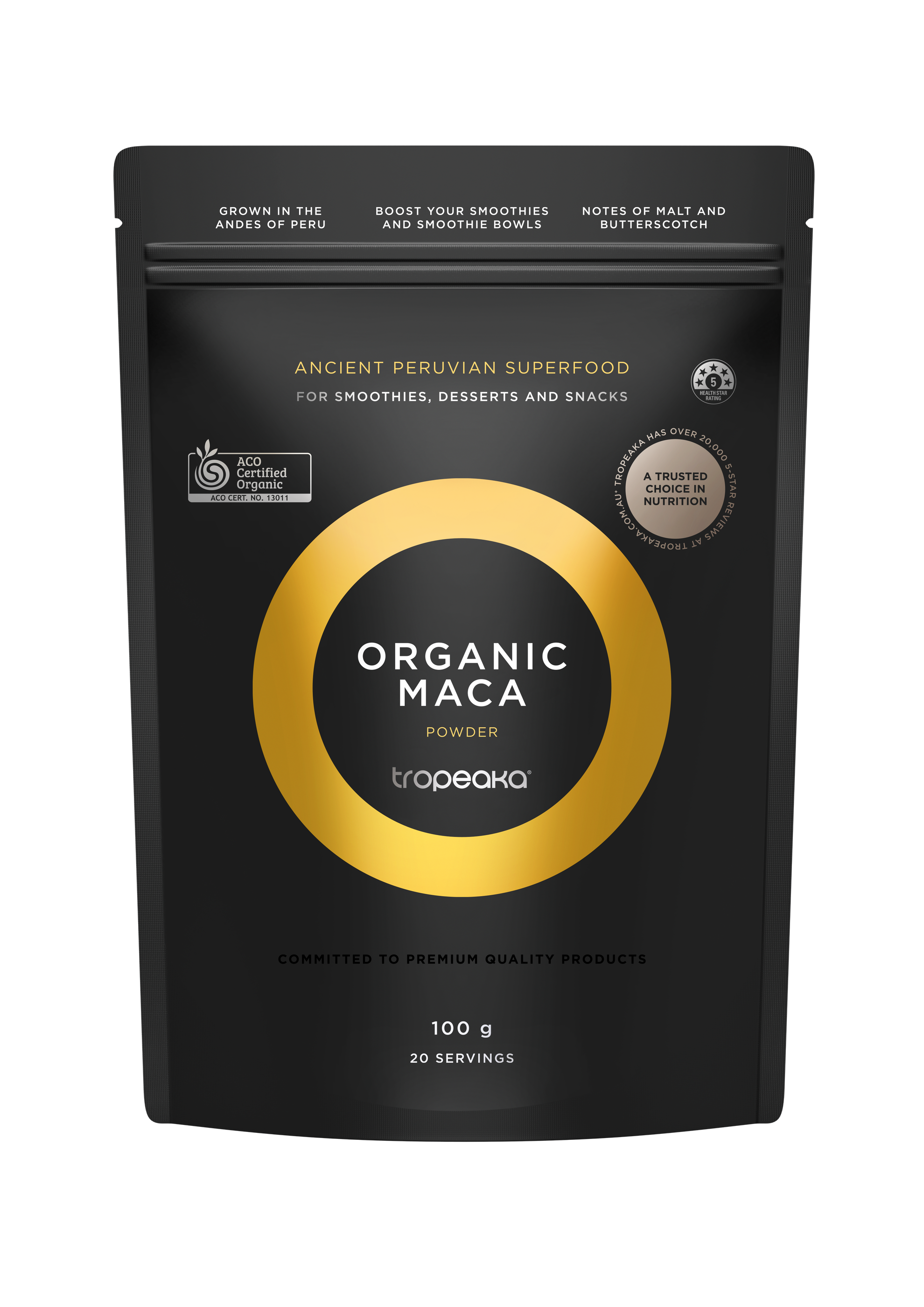 Tropeaka Maca Powder (100g)– My Supplements Group NZ